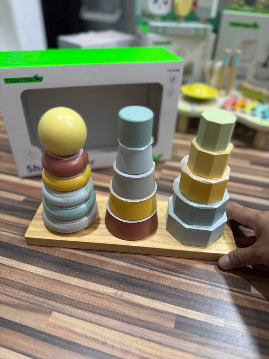 Tooky Toy Shape Stacking Tower – Wear Love Babies - EducratePH