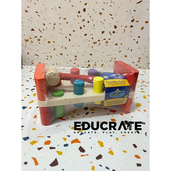 Pounding Bench Toy / Pound-a-peg/ Hammering – Wear Love Babies - EducratePH