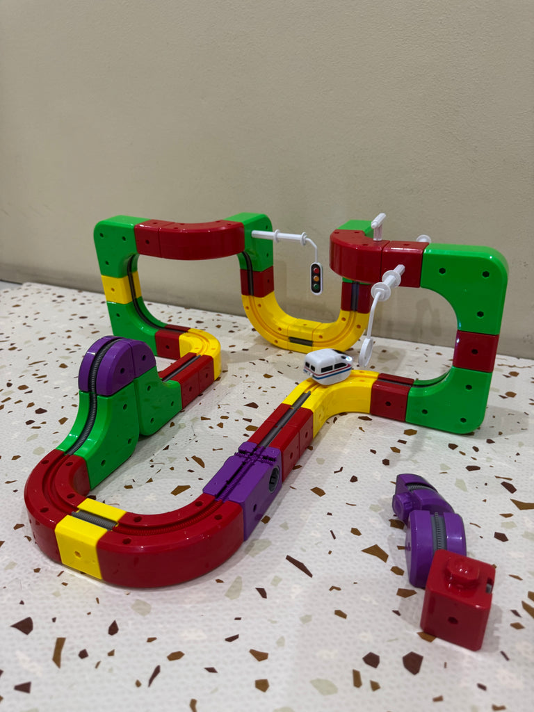 EducratePH Modular Colorful Car Track Building Blocks | Creative Race ...