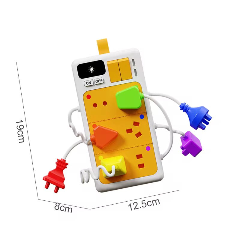 EducratePH Busy Board Plug & Switch Activity Toy Sounds – Wear Love ...