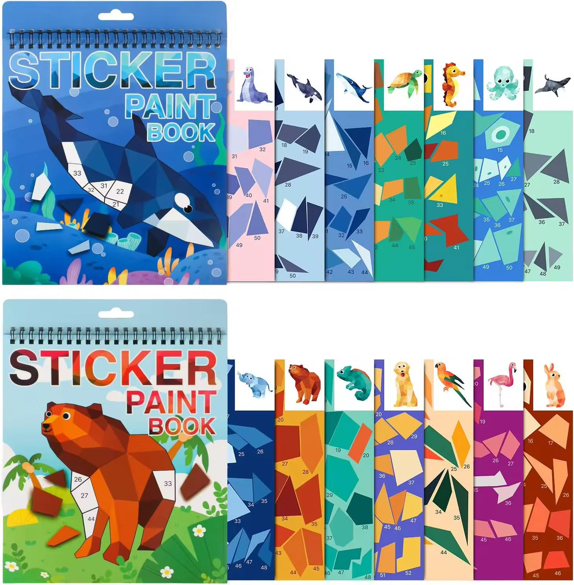 Paint By Sticker / Sticker Paint Book – Wear Love Babies - EducratePH