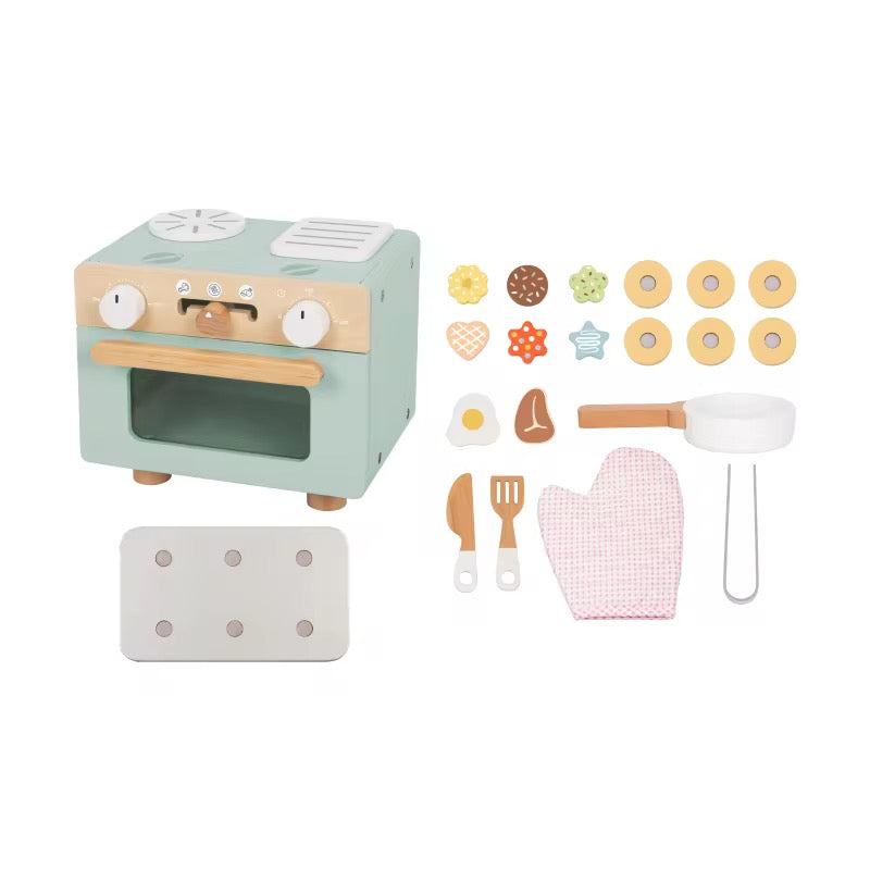 Tooky Toy Pretend Play Mini Oven with Stove top – Wear Love Babies ...