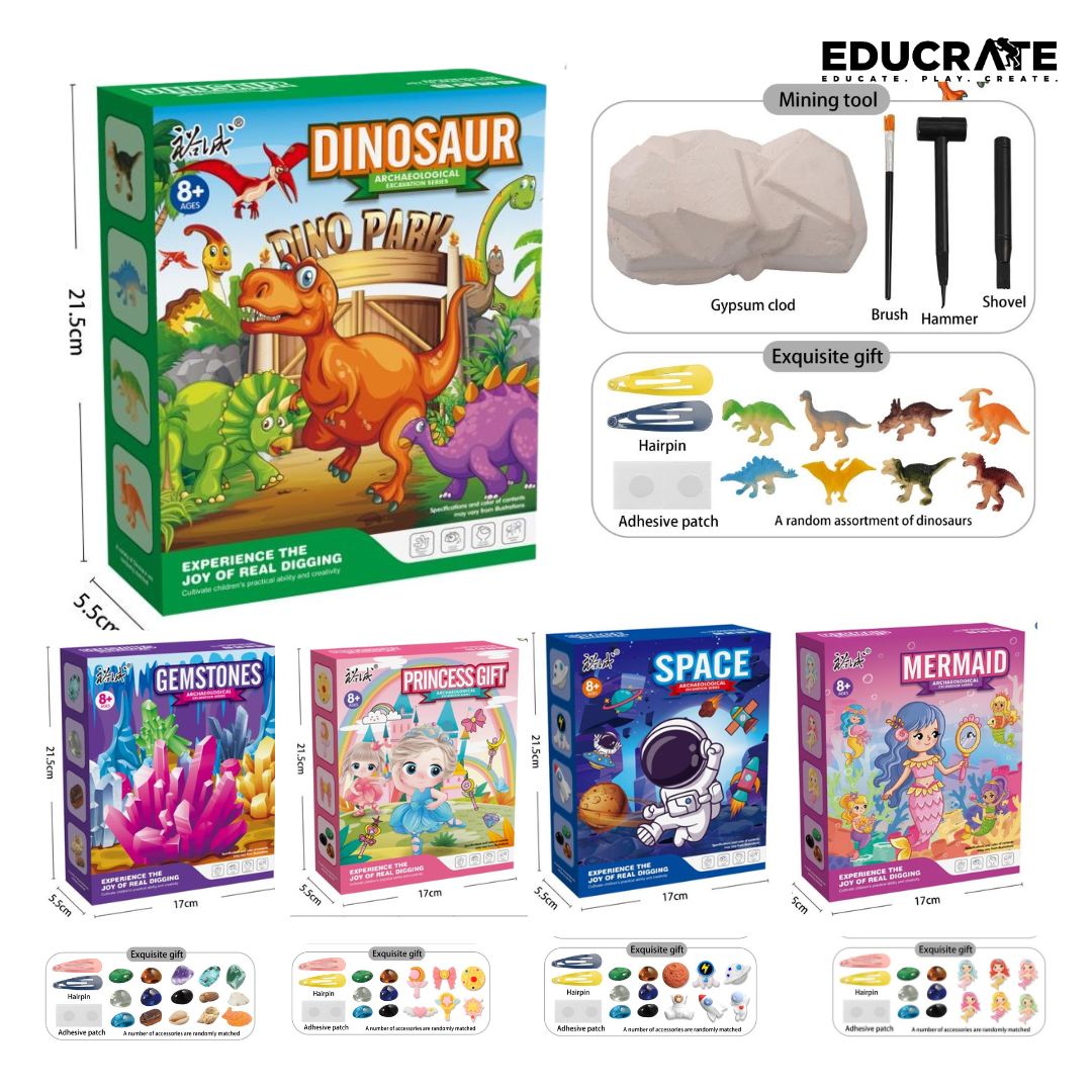 DIG KIT EXCAVATION TOY MINING Digging crystal excavate STEM Science ...