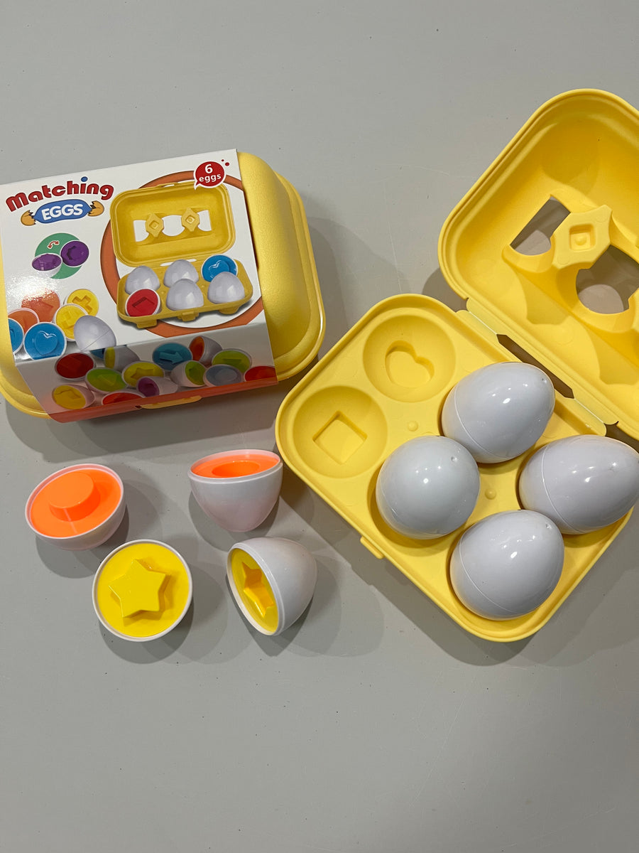 Matching Egg with Tray 6's – Wear Love Babies - EducratePH