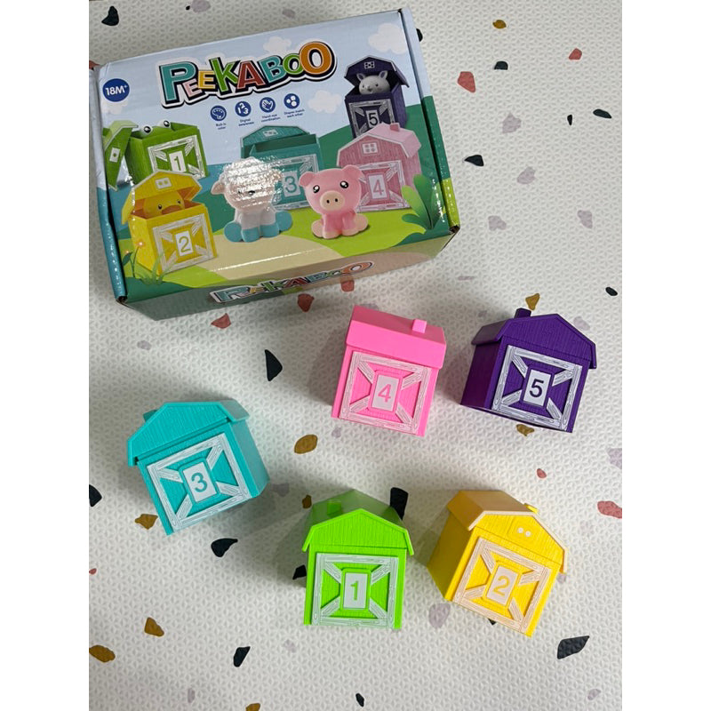 Peekaboo Animal Barn finger puppet Number 1-10 – Wear Love Babies ...